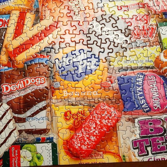 Springbok | Games | Springbok Jigsaw Puzzle Snack Treats 50 Pieces ...